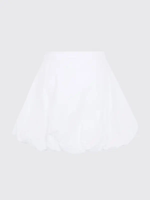 BY MALENE BIRGER Cotton Balloon Mini Skirt - White