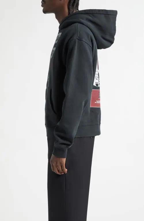 MIDNIGHT RODEO Graphic Hoodie - Black