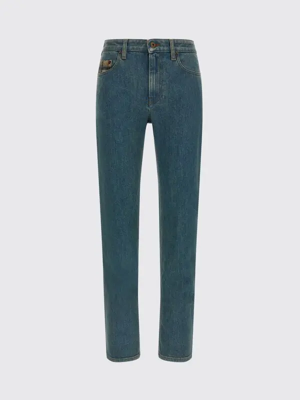 Burberry Stretch Denim Slim Fit Jeans - Blue
