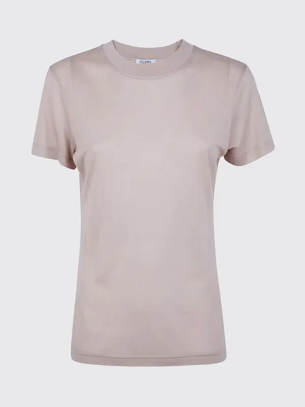 Filippa K Basic Cotton T-shirt - Pink