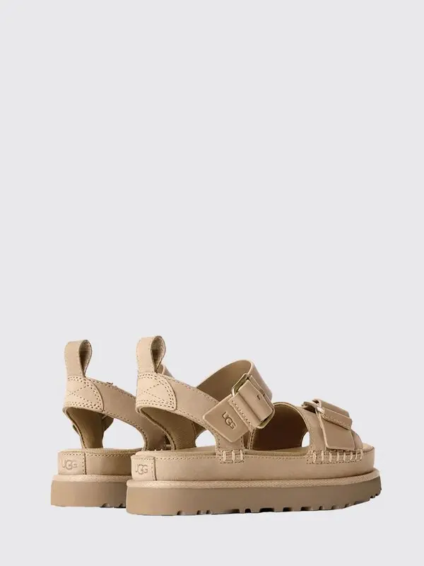 UGG Goldenstar Villa Nubuck Sandals - Mustard