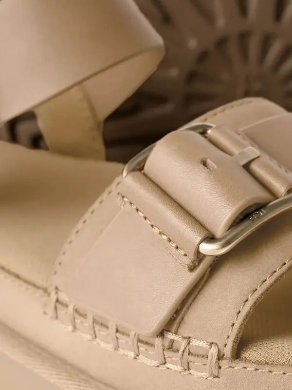 UGG Goldenstar Villa Nubuck Sandals - Mustard