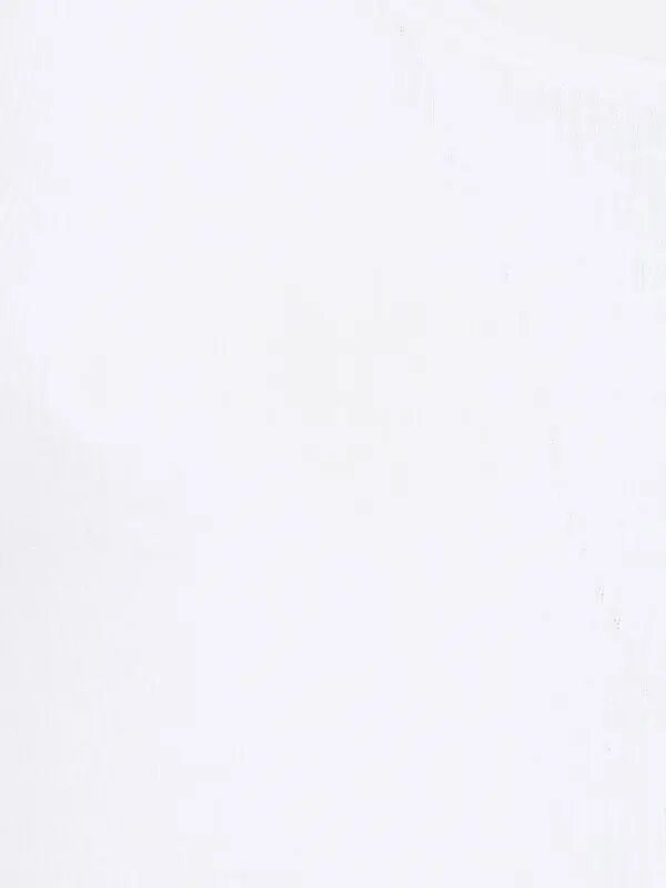 THOM KROM Sleeveless Cotton And Linen Blend Top - White