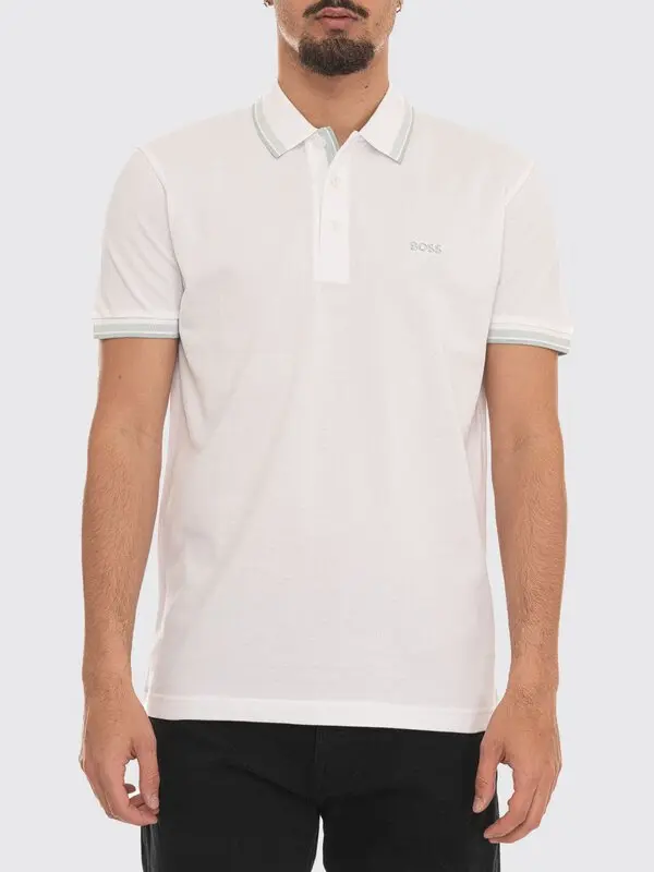 BOSS Polo Shirt - White 2