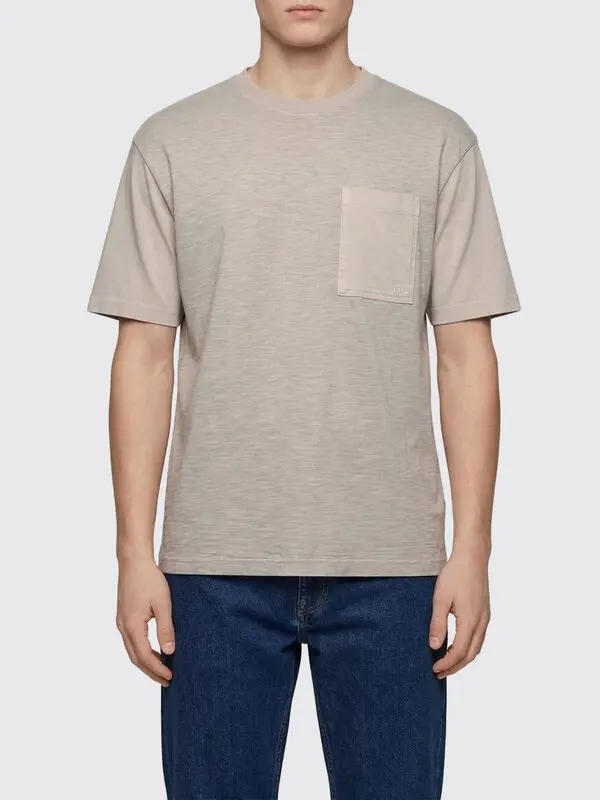 BOSS Basic Cotton T-shirt - Grey 1