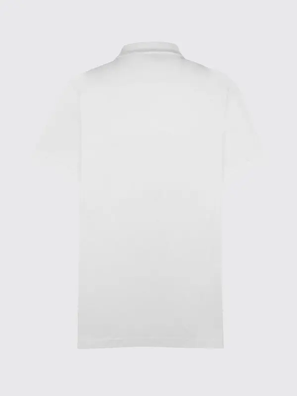 BOSS Cotton Polo Shirt - White