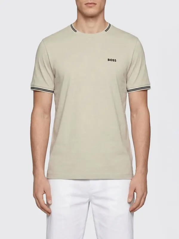BOSS Cotton T-shirt With Logo