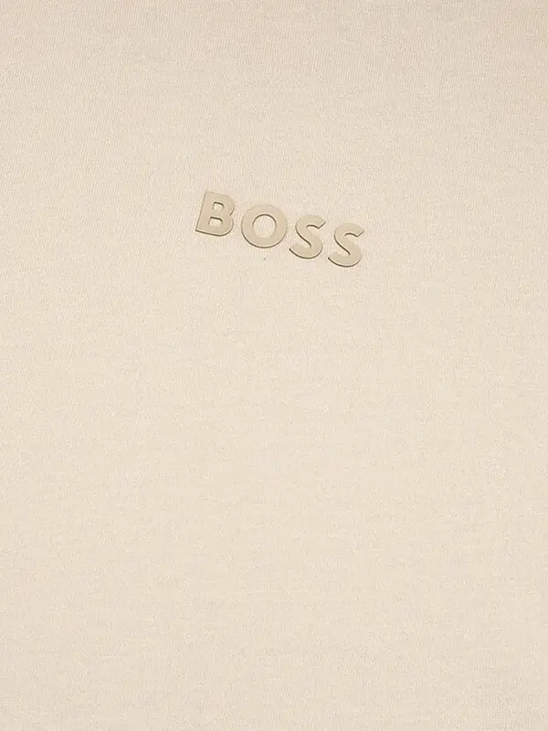 BOSS Basic Cotton T-shirt - Beige