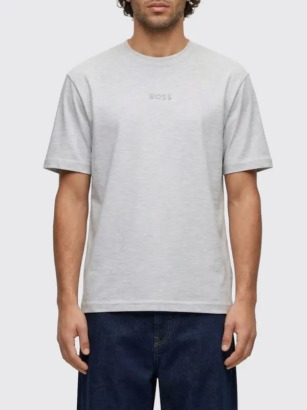 BOSS Basic Cotton T-shirt - Grey