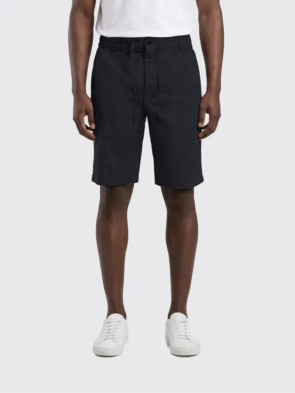 BOSS Cotton Stretch Shorts - Blue 1