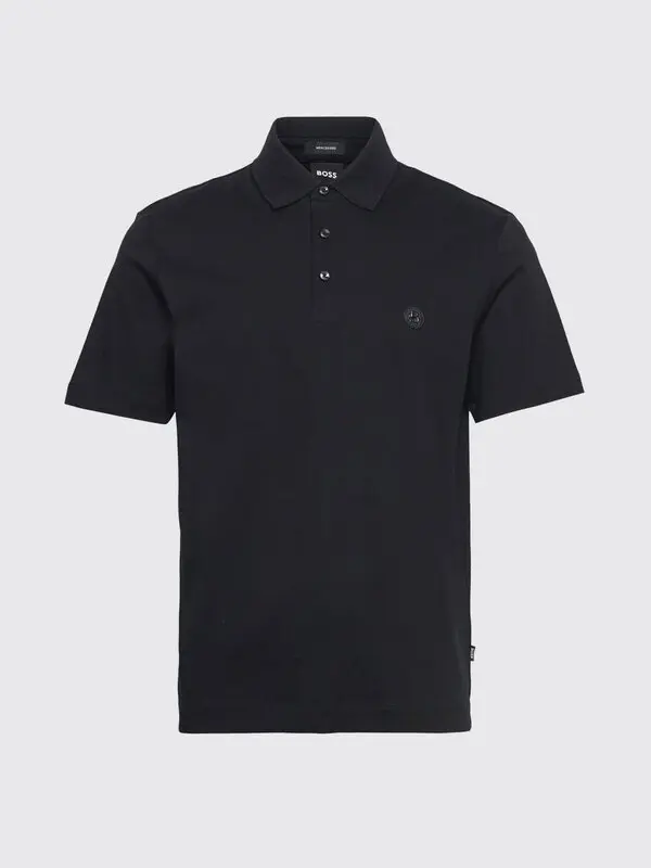 BOSS Cotton Polo Shirt With Logo