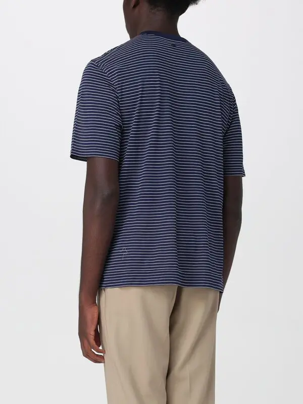 AMI Paris Striped Cotton T-shirt