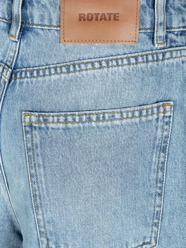 ROTATE BY BIRGER CHRISTENSEN Organic Cotton Baggy Jeans