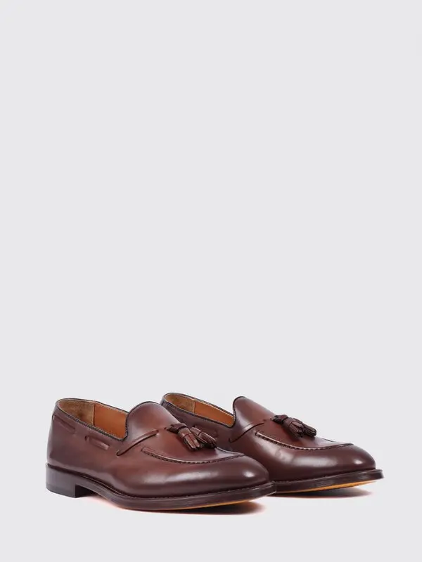 DOUCAL'S Loafers With Tassel Detail - Brown