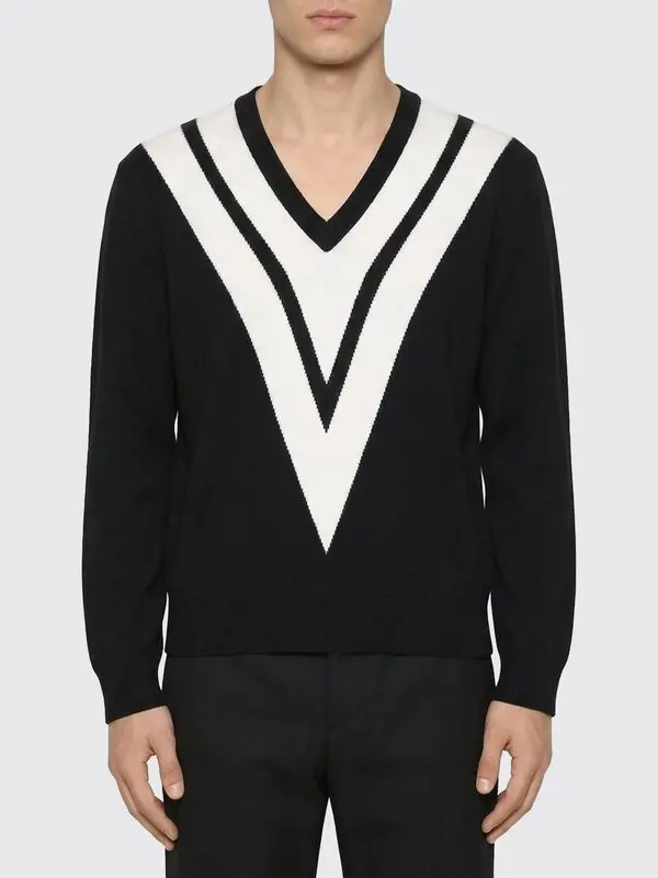 Valentino Garavani Wool V-neck Sweater