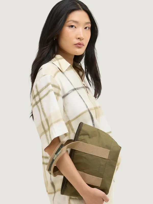 Barbour Waxed Cotton Mya Bag