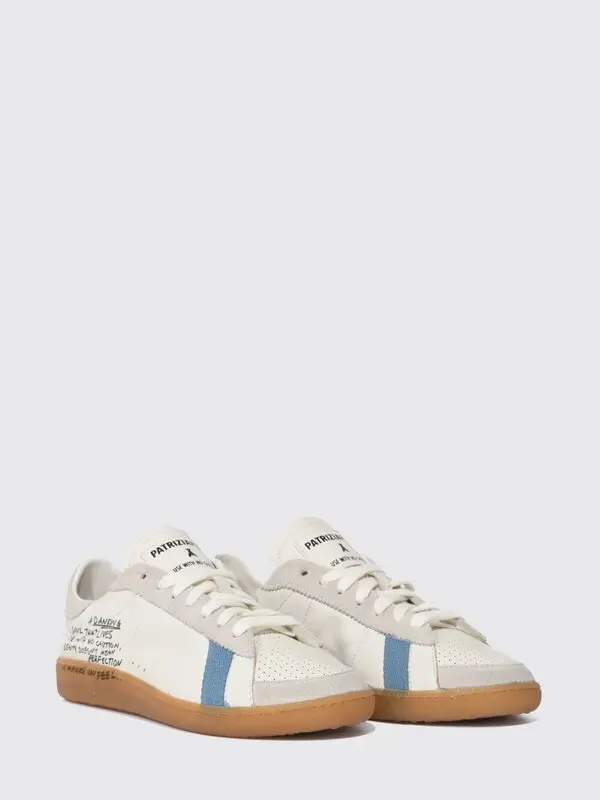 Patrizia Pepe Nappa Lace-up Sneakers - White 1