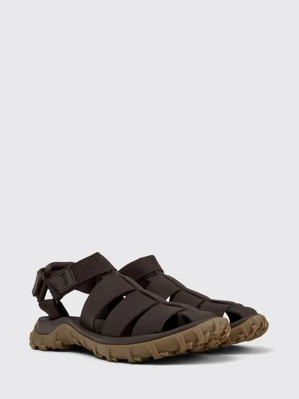 Camper Drift Trail Suede Sandals - Brown