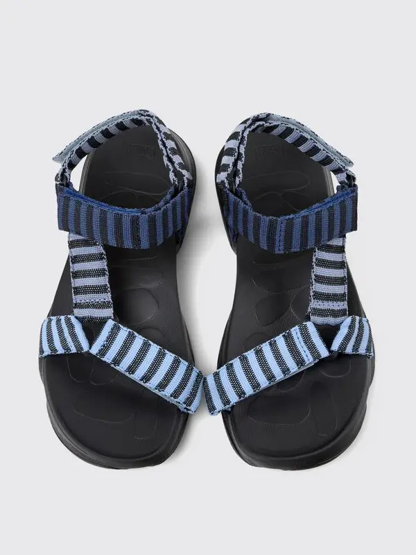 Camper Karst Striped Recycled Fabric Sandals