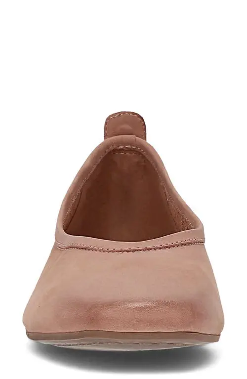 THE FRYE COMPANY Hayley Leather Ballet Flat - Rosa