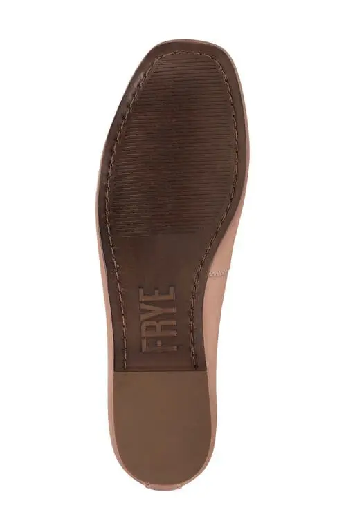 THE FRYE COMPANY Hayley Leather Ballet Flat - Rosa
