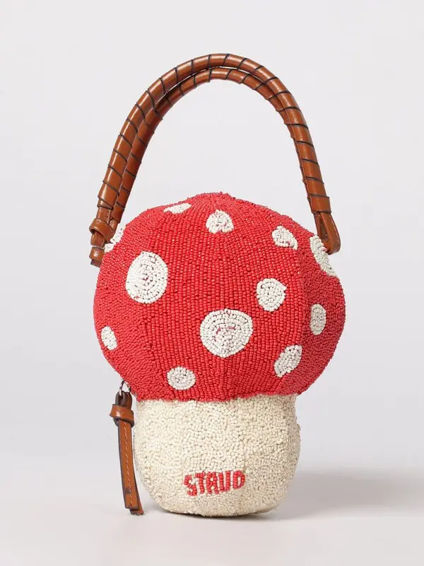 Staud Mini Mushroom Bag - Dove Grey
