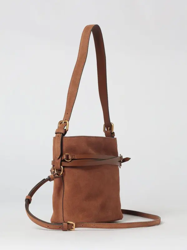 Pinko Suede Shoulder Bag