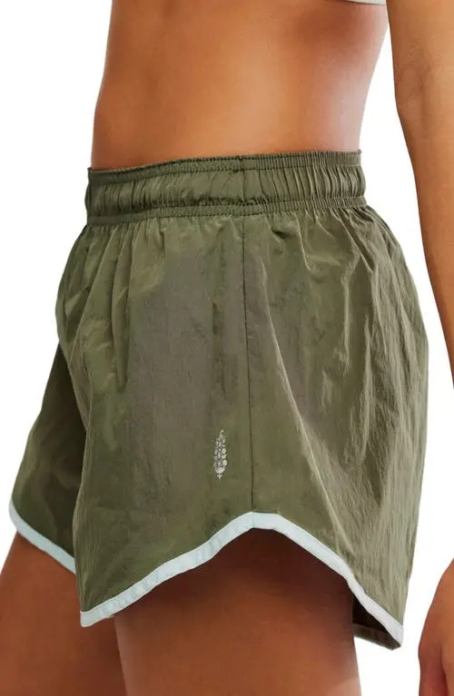 Free People Now Or Never Run Shorts - Ivy