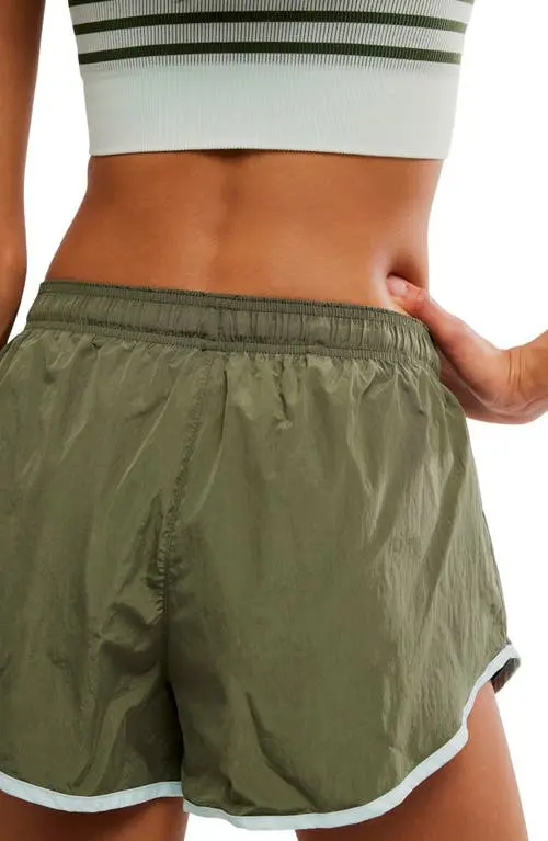 Free People Now Or Never Run Shorts - Ivy
