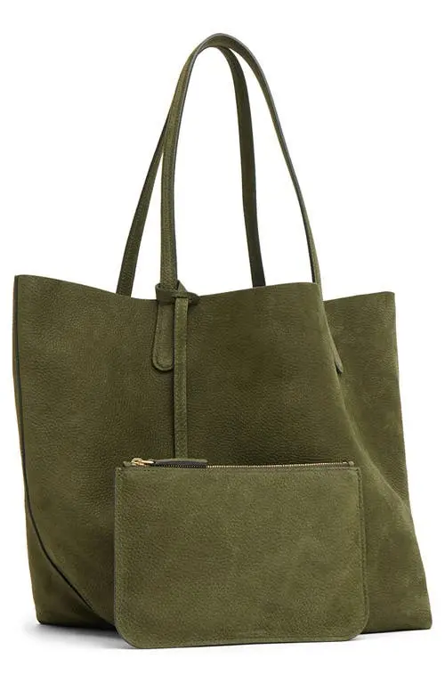 MANSUR GAVRIEL Soft Nubuck Leather Tote - Algae