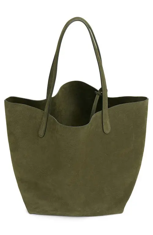 MANSUR GAVRIEL Soft Nubuck Leather Tote - Algae