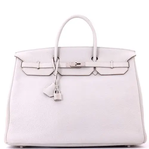 Hermès Birkin Handbag Togo 40 - Gris Perle