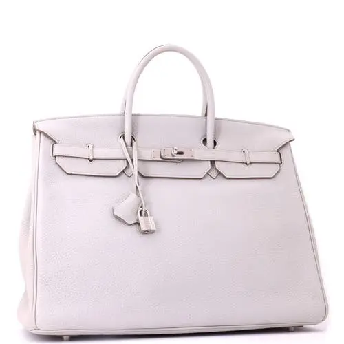 Hermès Birkin Handbag Togo 40 - Gris Perle