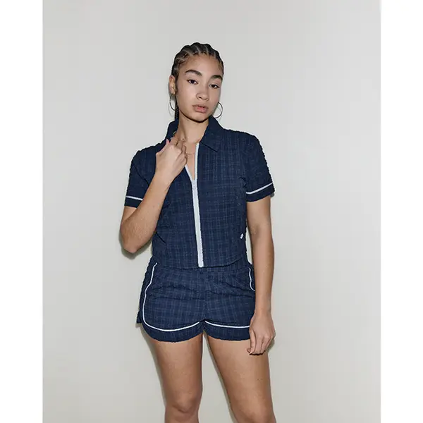 CONVERSE Festival Zip Polo - Converse Navy