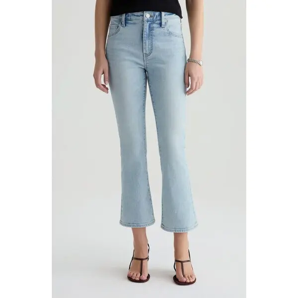 Ag Farrah Mid Rise Crop Bootcut Jeans - 24 Years Intention
