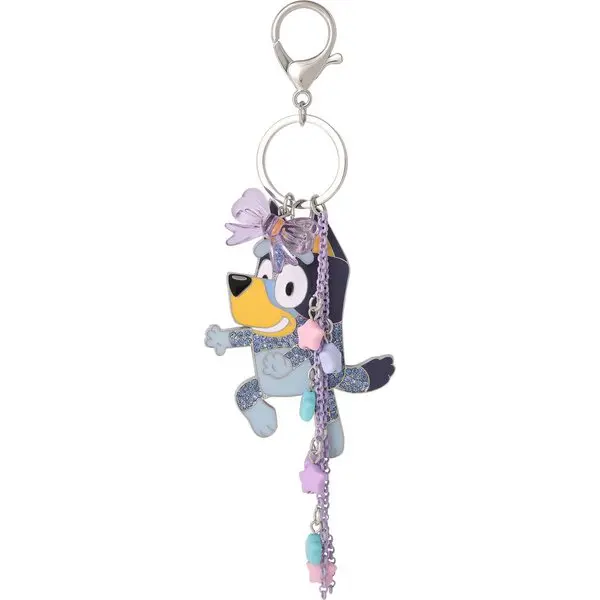 BLUEY Bag Charm With Lobster Clip - Blue