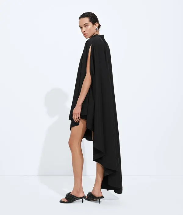 Bottega Veneta Light Wool Kaftan Dress