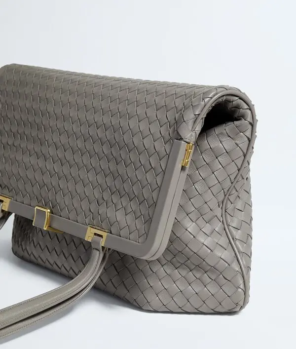 Bottega Veneta Intrecciato Nappa Supple Tote Bag - Basalt