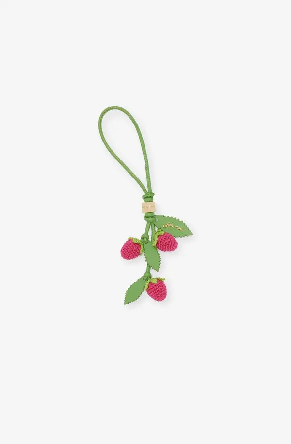 GANNI Charm - Raspberry