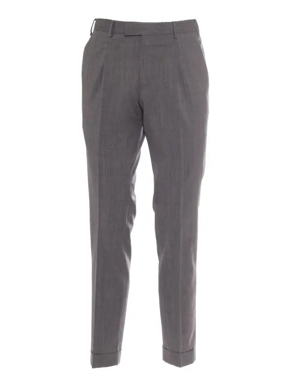 PT TORINO Master Pleated Trousers - Other
