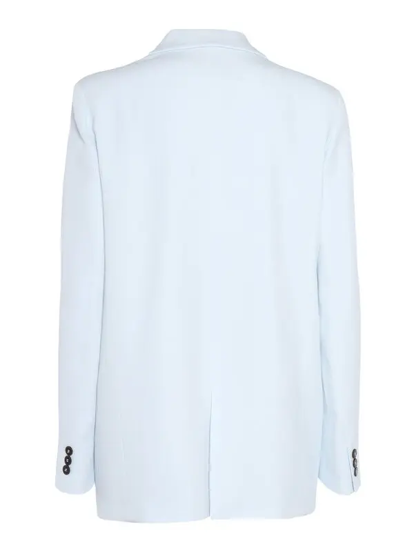 FORTE_FORTE Regular Envers Satin Jacket - White