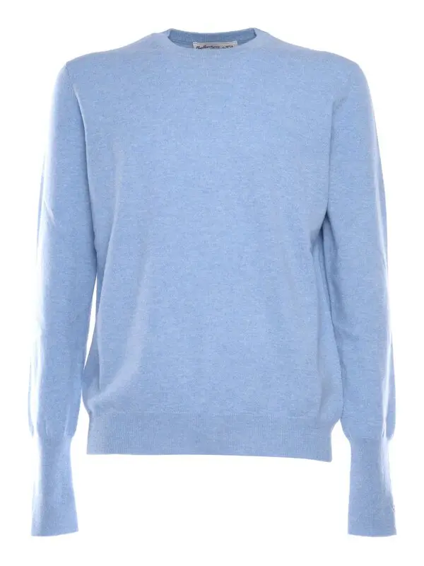 BALLANTYNE Cashmere Pullover - Blue