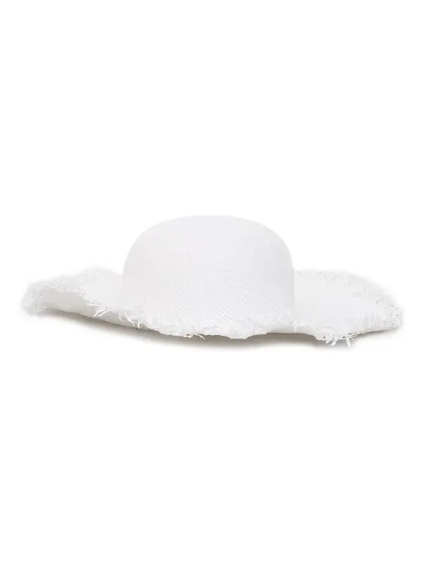 MAGIL Cloche Hat - White
