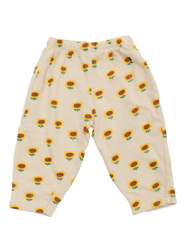 BOBO CHOSES Sunflower Print Jogging Pants
