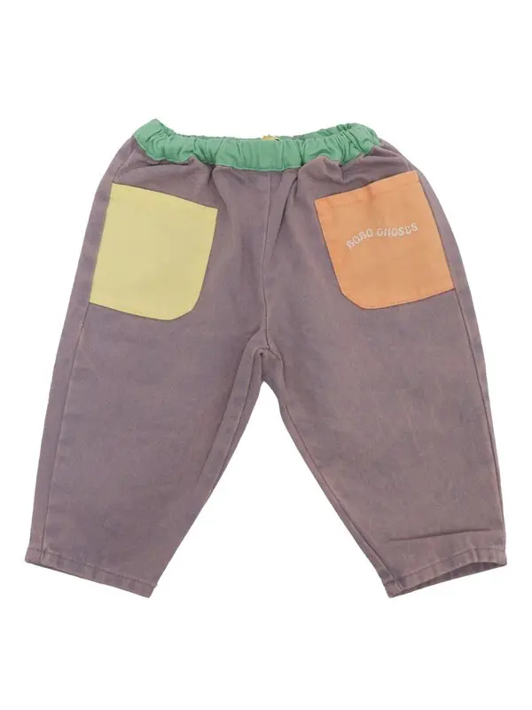BOBO CHOSES Woven Color Block Pants - Other, With A Wall Thickness