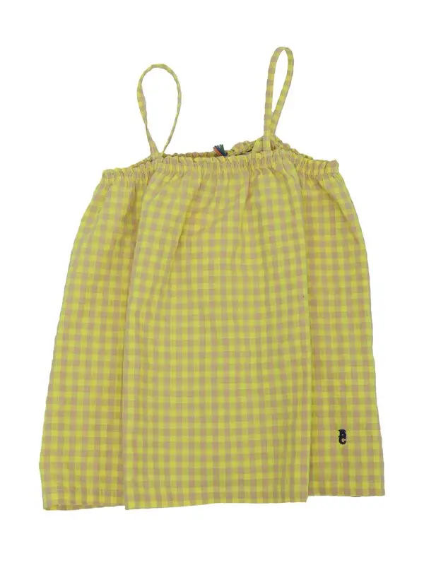 BOBO CHOSES Woven Vichy Top - Yellow
