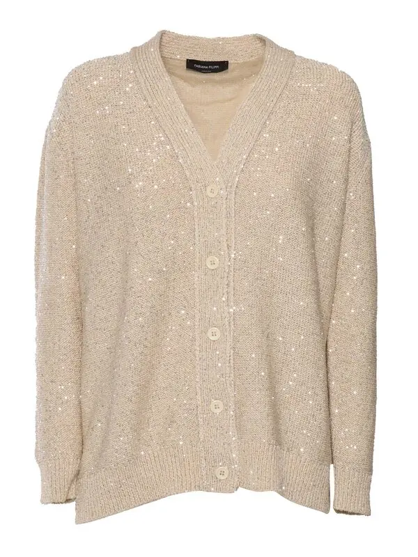 Fabiana Filippi Sequin Embellished Cardigan