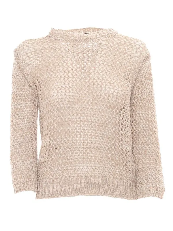 Fabiana Filippi Cotton Mesh Sweater - Other