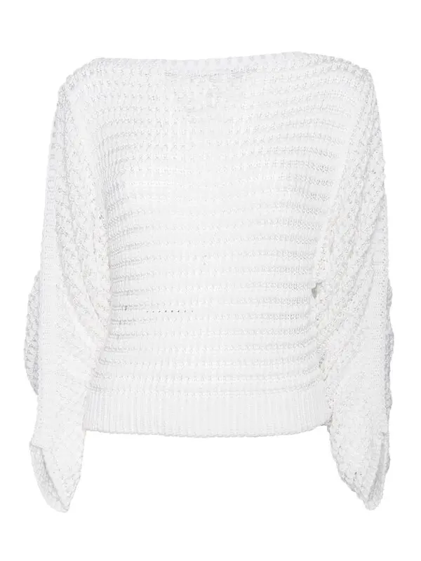 Alberta Ferretti Maglia Bianca - White