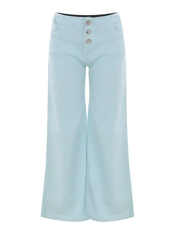 KOCCA Wide Leg Trousers - Blue